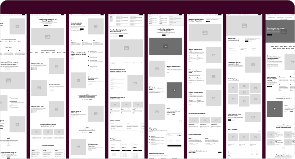 Relume Wireframe Mega Pack